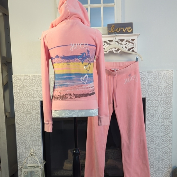 Juicy Couture | Pants & Jumpsuits | Juicy Couture Light Peachy Pink ...